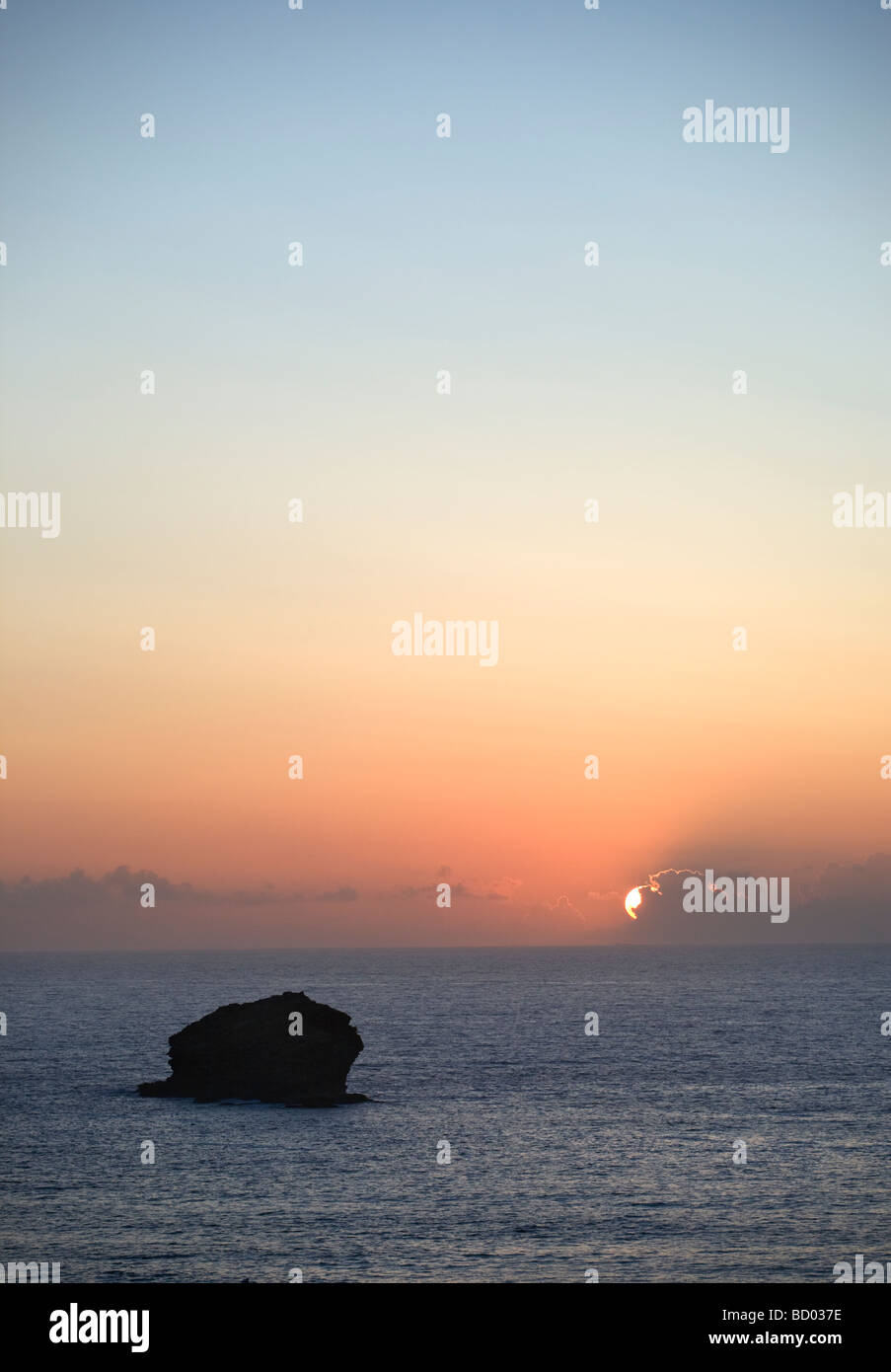 Gull rock portreath hi-res stock photography and images - Alamy