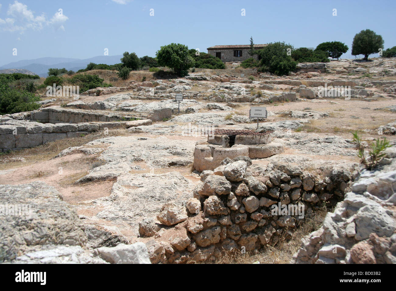 Vouni Palace Roman Ruins at Lefke North Cyprus Stock Photo - Alamy