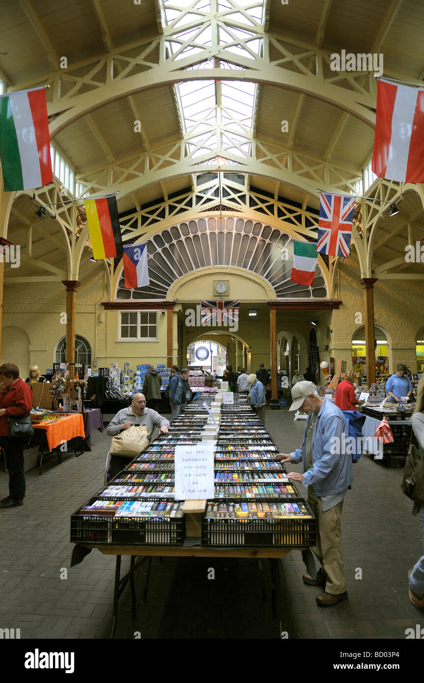 The Pannier Market in Barnstaple, Devon Stock Photo - Alamy