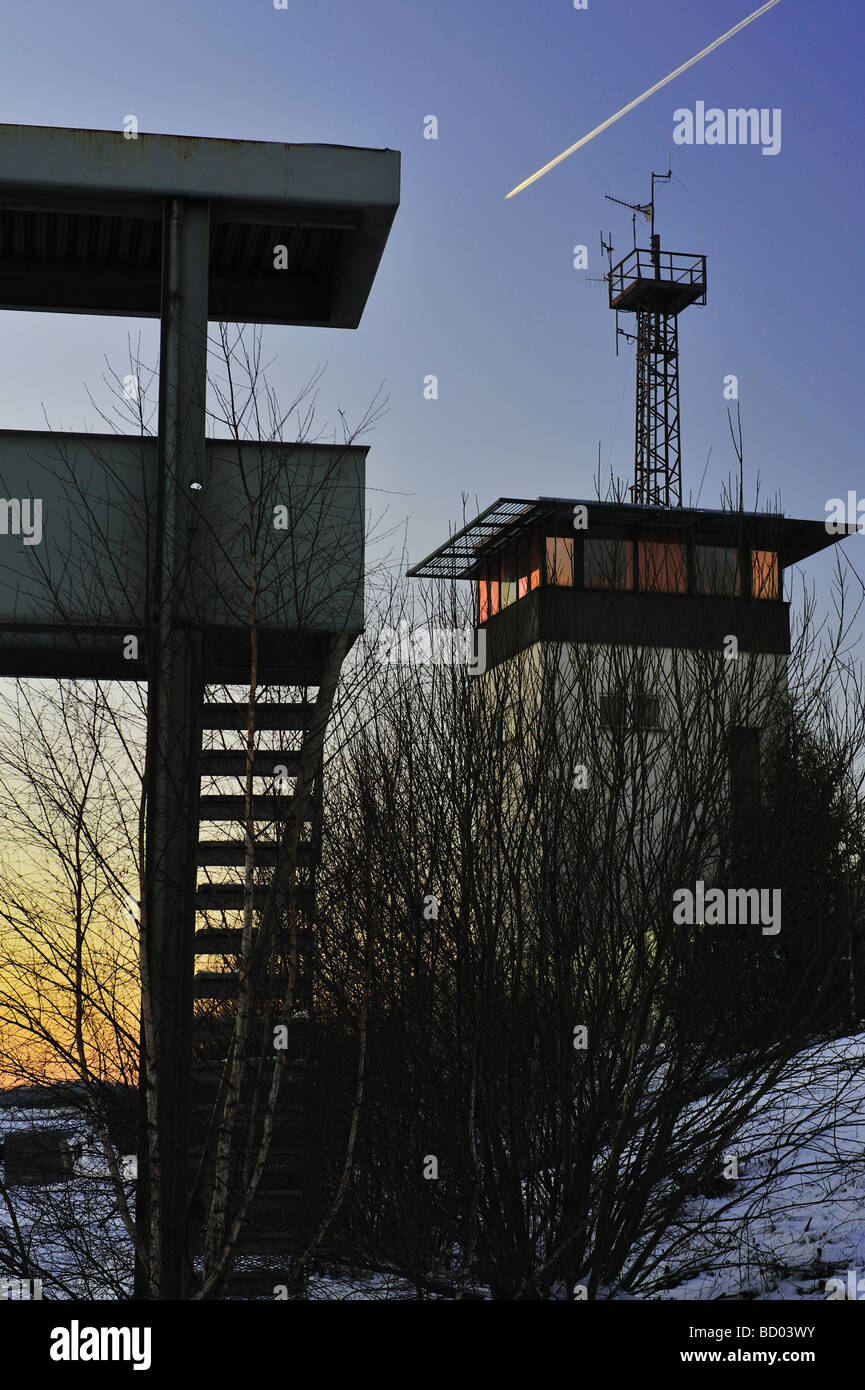 conning-tower at the memorial German DIvision Marienborn, germany ...