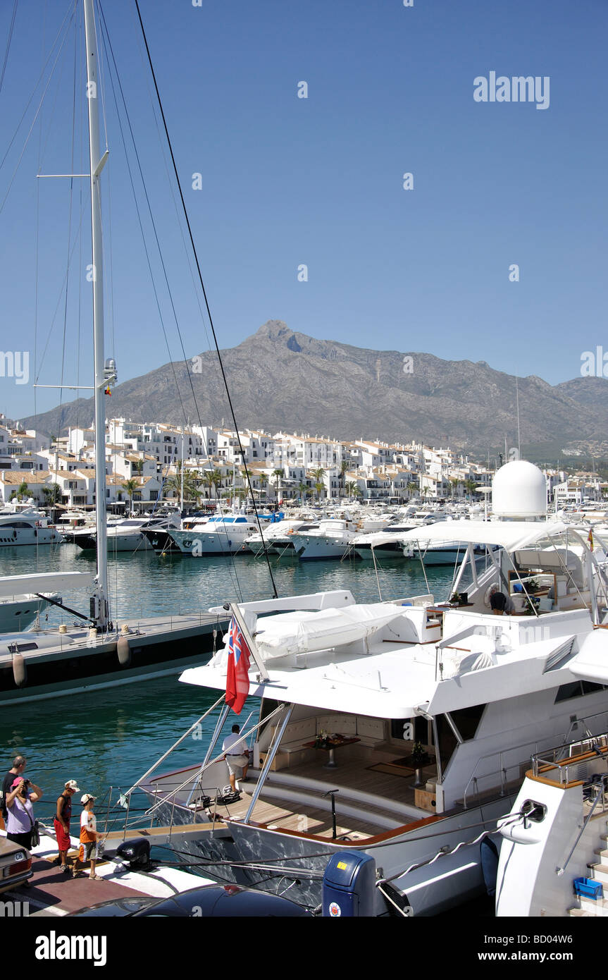 Puerto Banus Marina, Puerto José Banús, Costa del Sol, Malaga Province ...