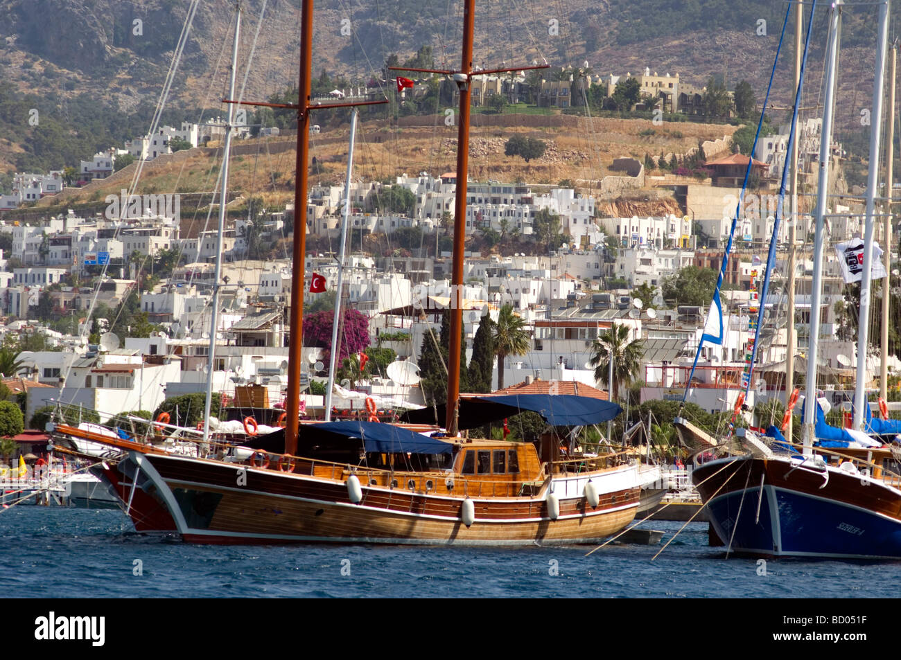 Bodrum gulet boats hi-res stock photography and images - Alamy
