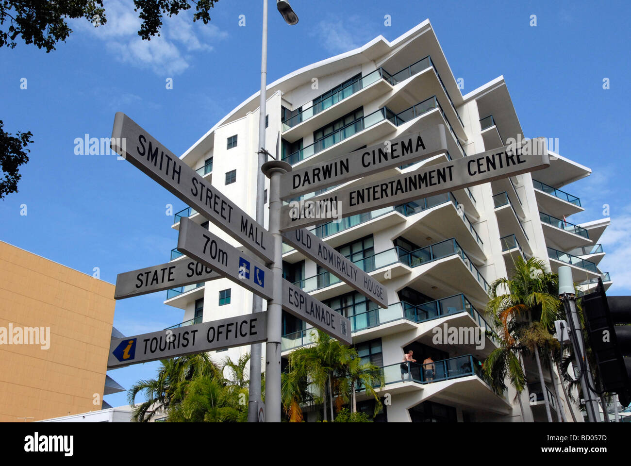 A street sign on Mitchell Street in Darwin Australia Stock Photo - Alamy