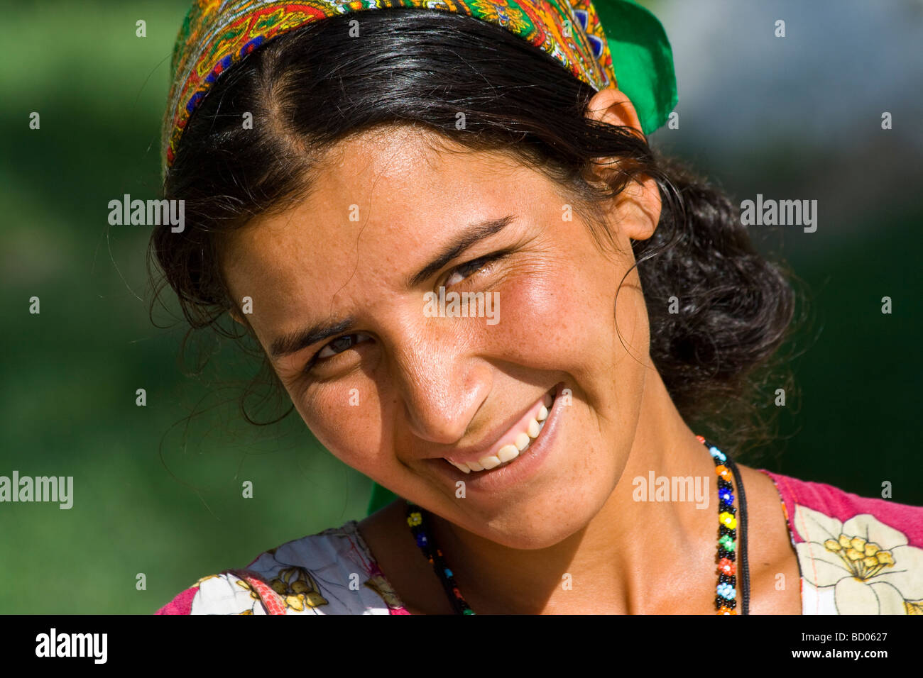 Young Uzbek Woman in Bukhara Uzbekistan Stock Photo - Alamy