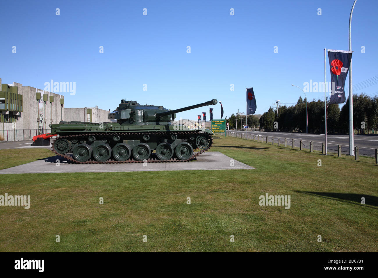 New Zealand Army Museum and Tank Waioru, New Zealand Stock Photo - Alamy