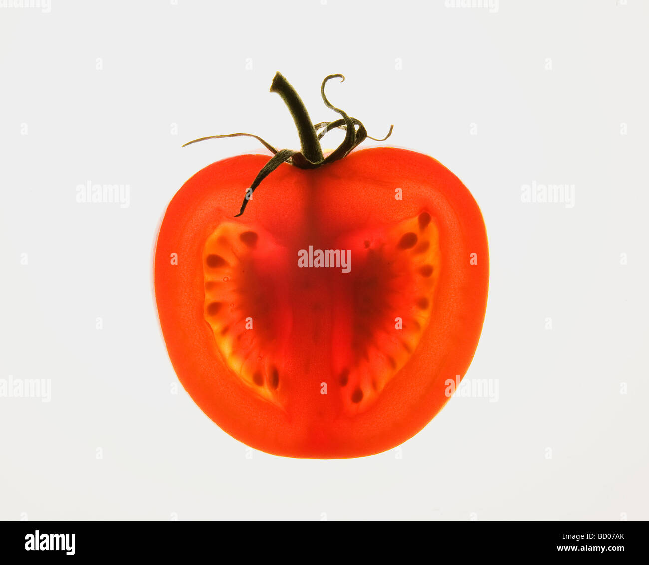 Slice red tomato seeds hi-res stock photography and images - Alamy