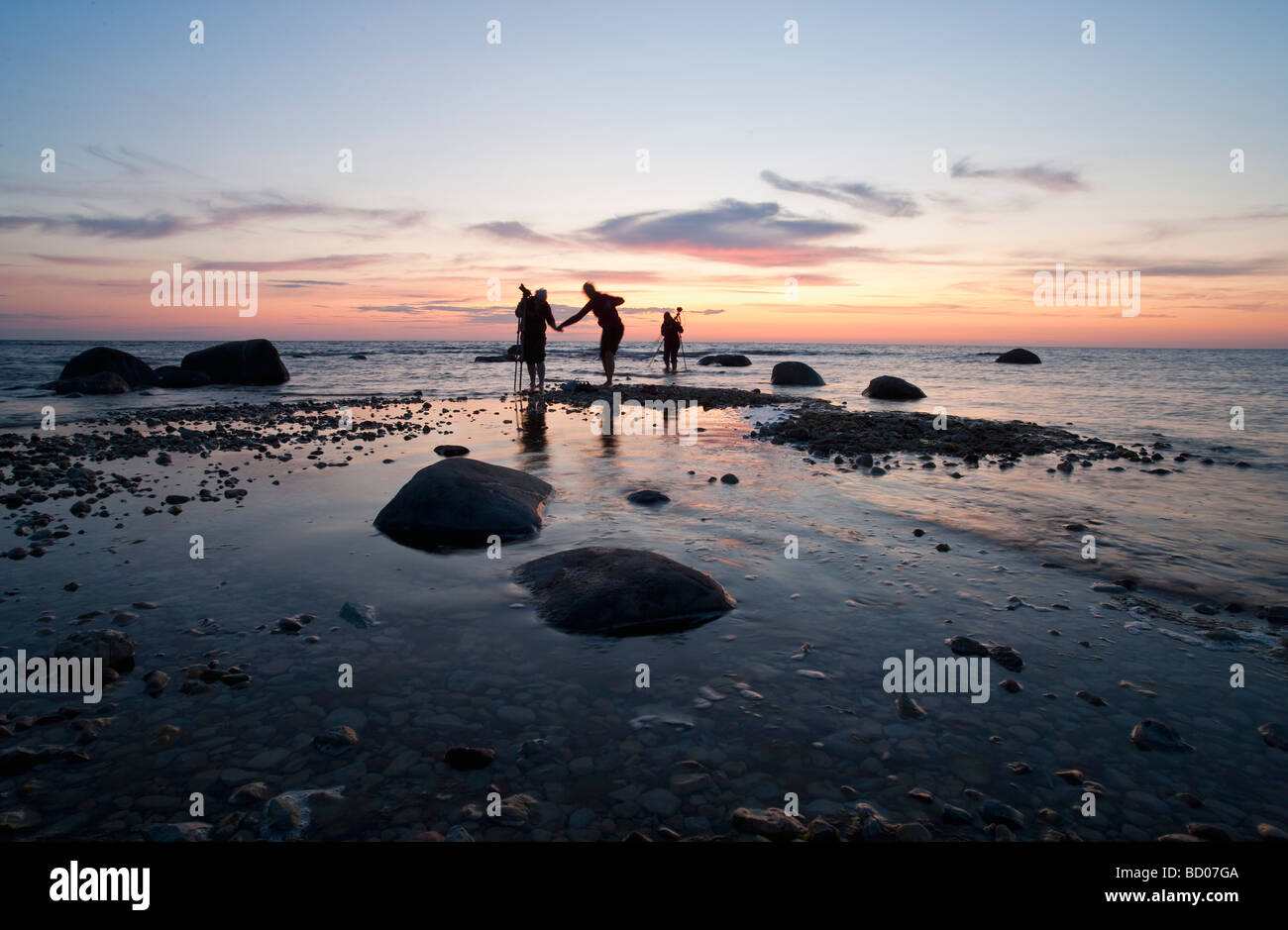 People on beach Stock Photo - Alamy