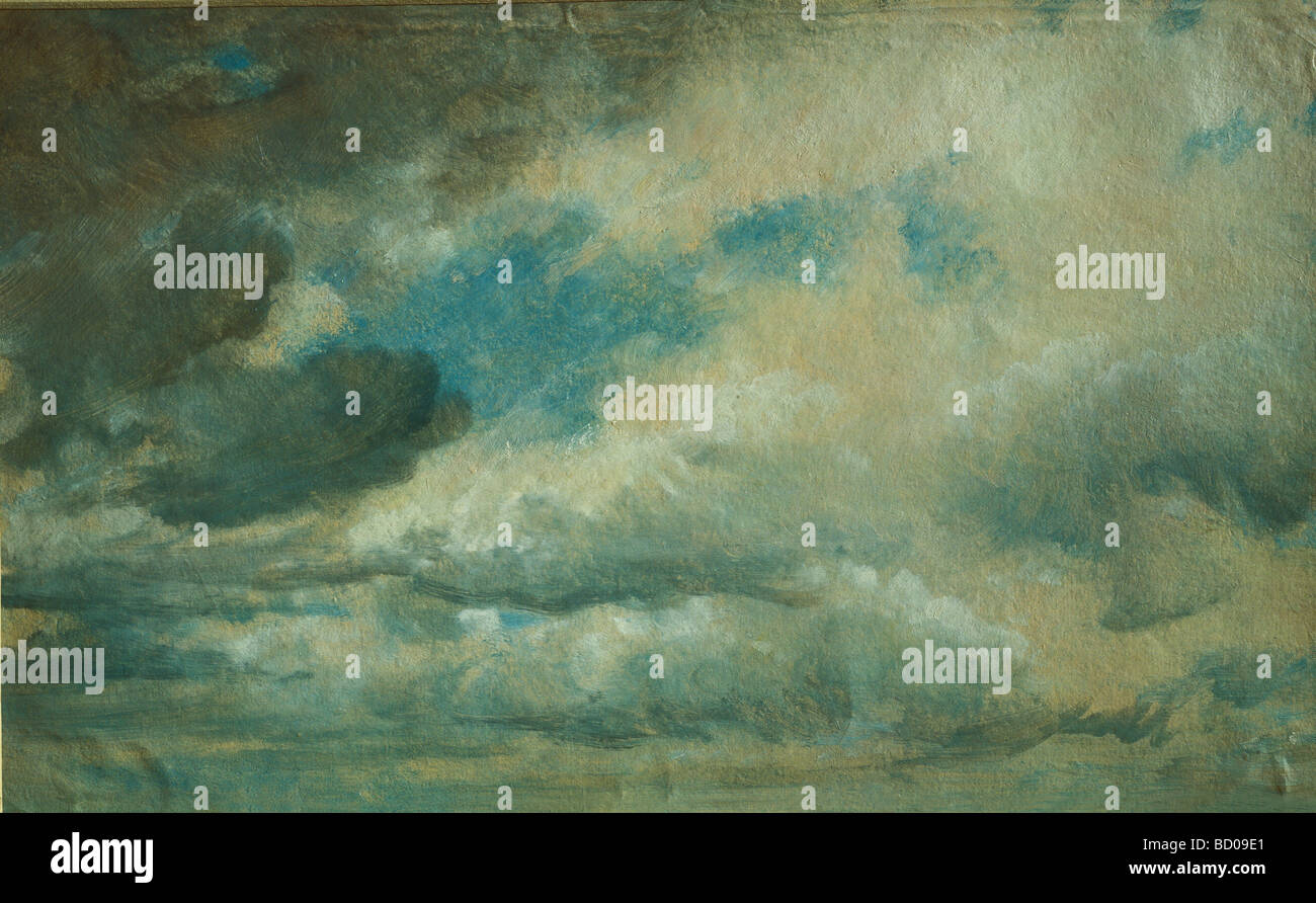 Study of Clouds, by John Constable. England, 1822 Stock Photo - Alamy