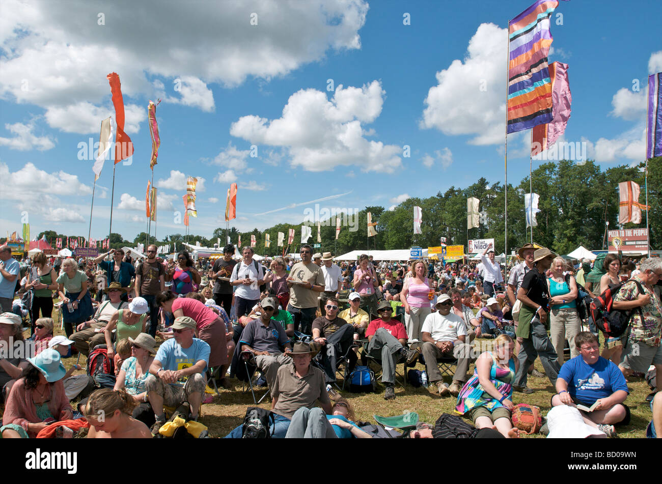 Womad festival food tents hi-res stock photography and images - Alamy