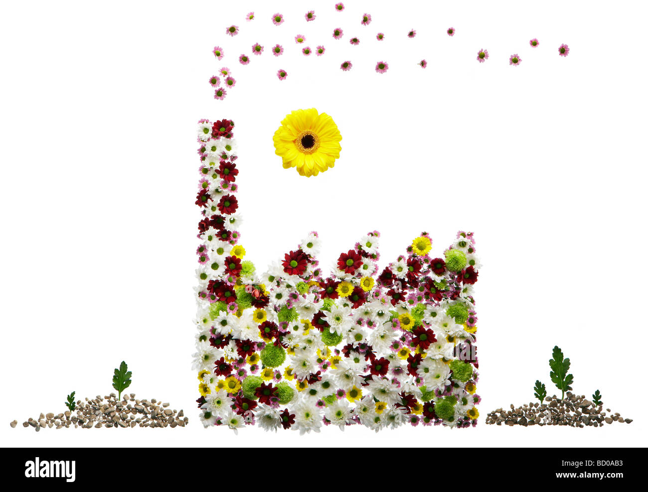 Factory Cut Out Stock Images & Pictures - Alamy