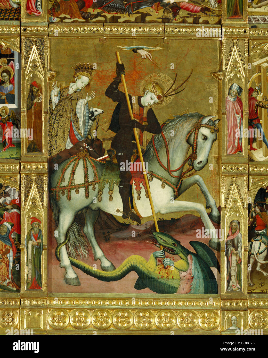 St george valencia altarpiece hi-res stock photography and images - Alamy