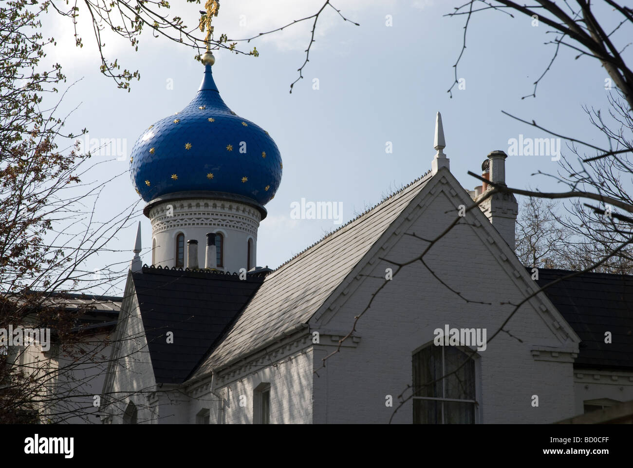 Russian Orthodox Cathedral Chiswick west London UK Stock Photo - Alamy