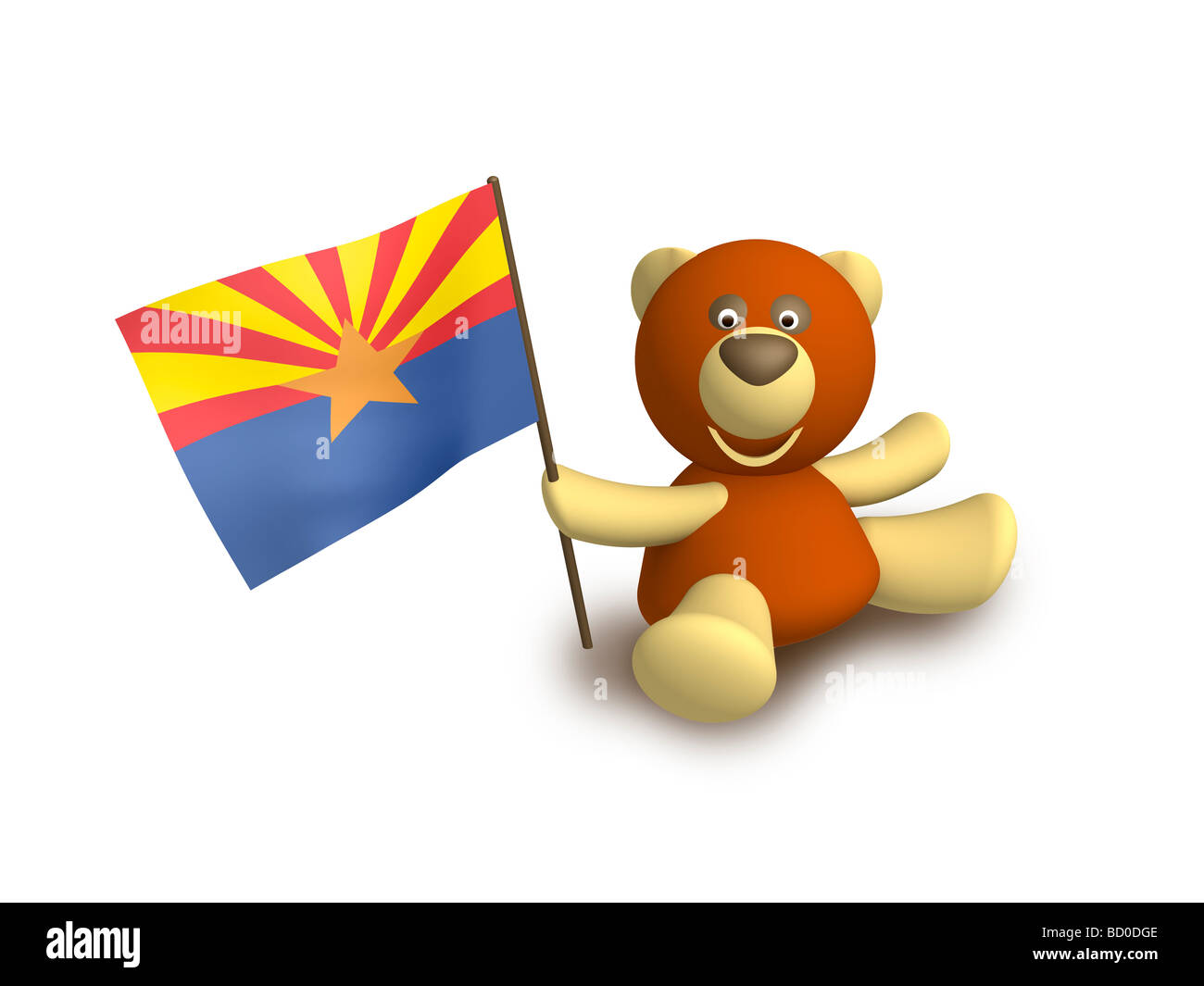 Arizona flag hi-res stock photography and images - Alamy