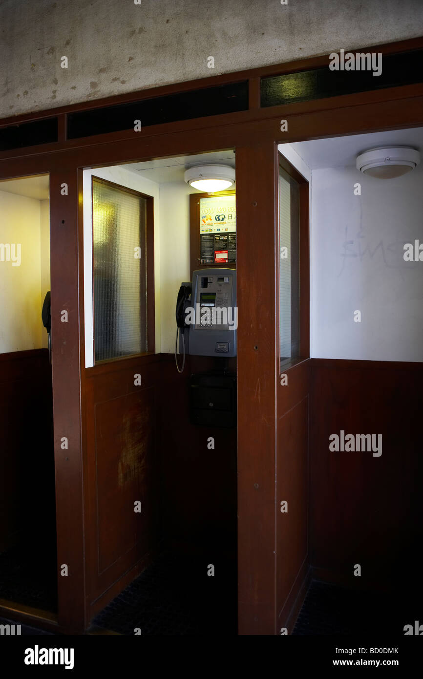 Old phone booths hi-res stock photography and images - Alamy