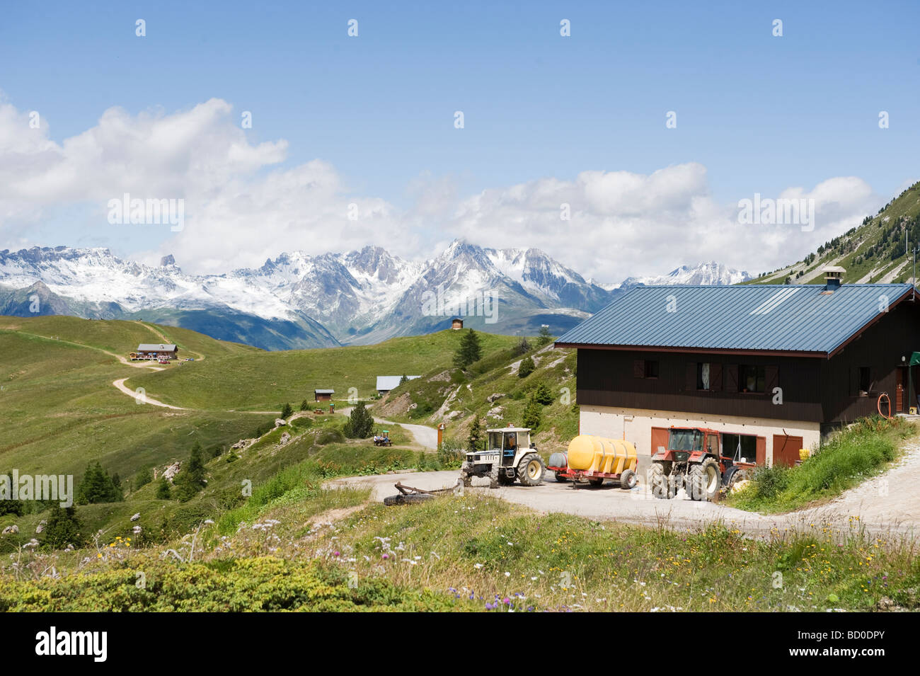 The alpine farm hi-res stock photography and images - Alamy