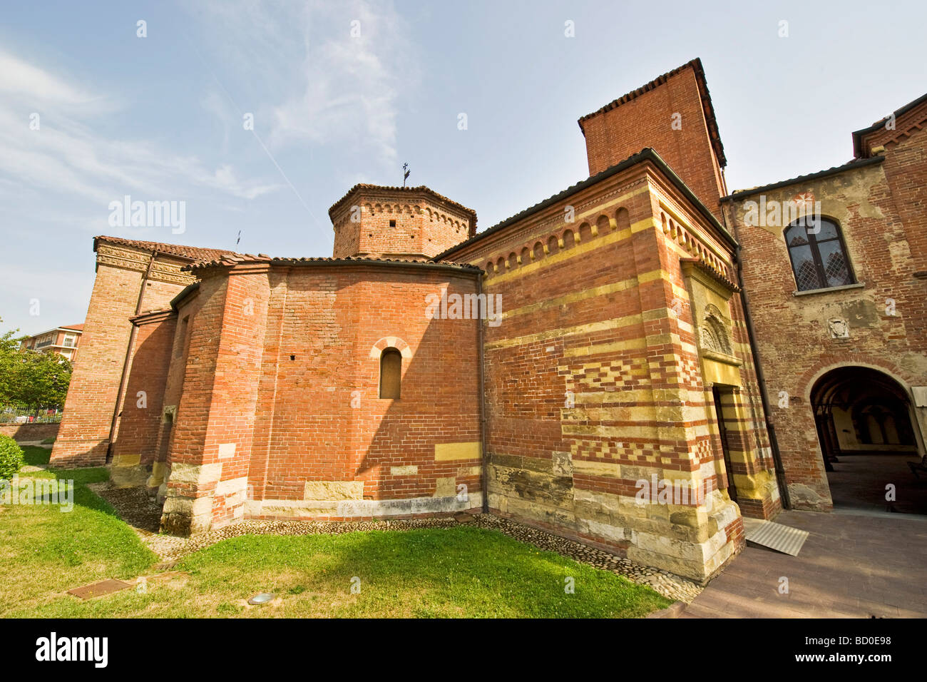 asti san pietro in consavia church Stock Photo - Alamy