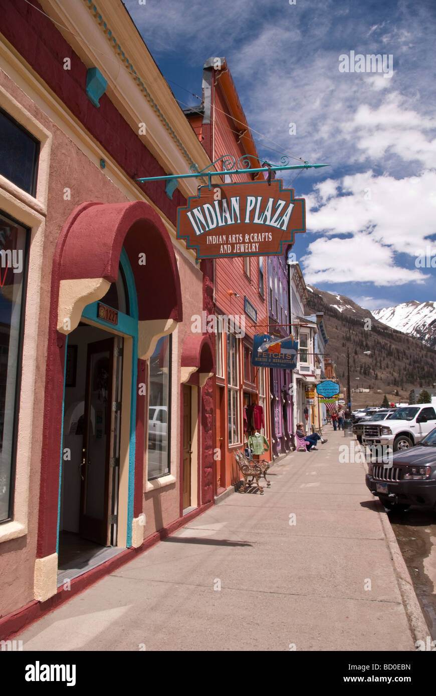 Historic town of Silverton, Colorado Stock Photo - Alamy