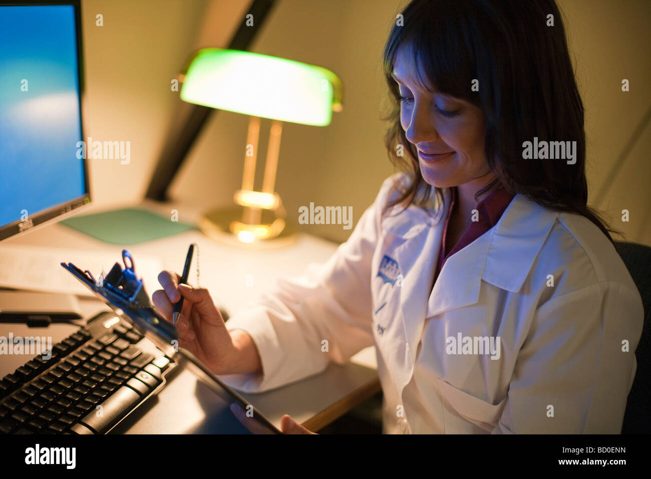 Doctor desk night hi-res stock photography and images - Alamy