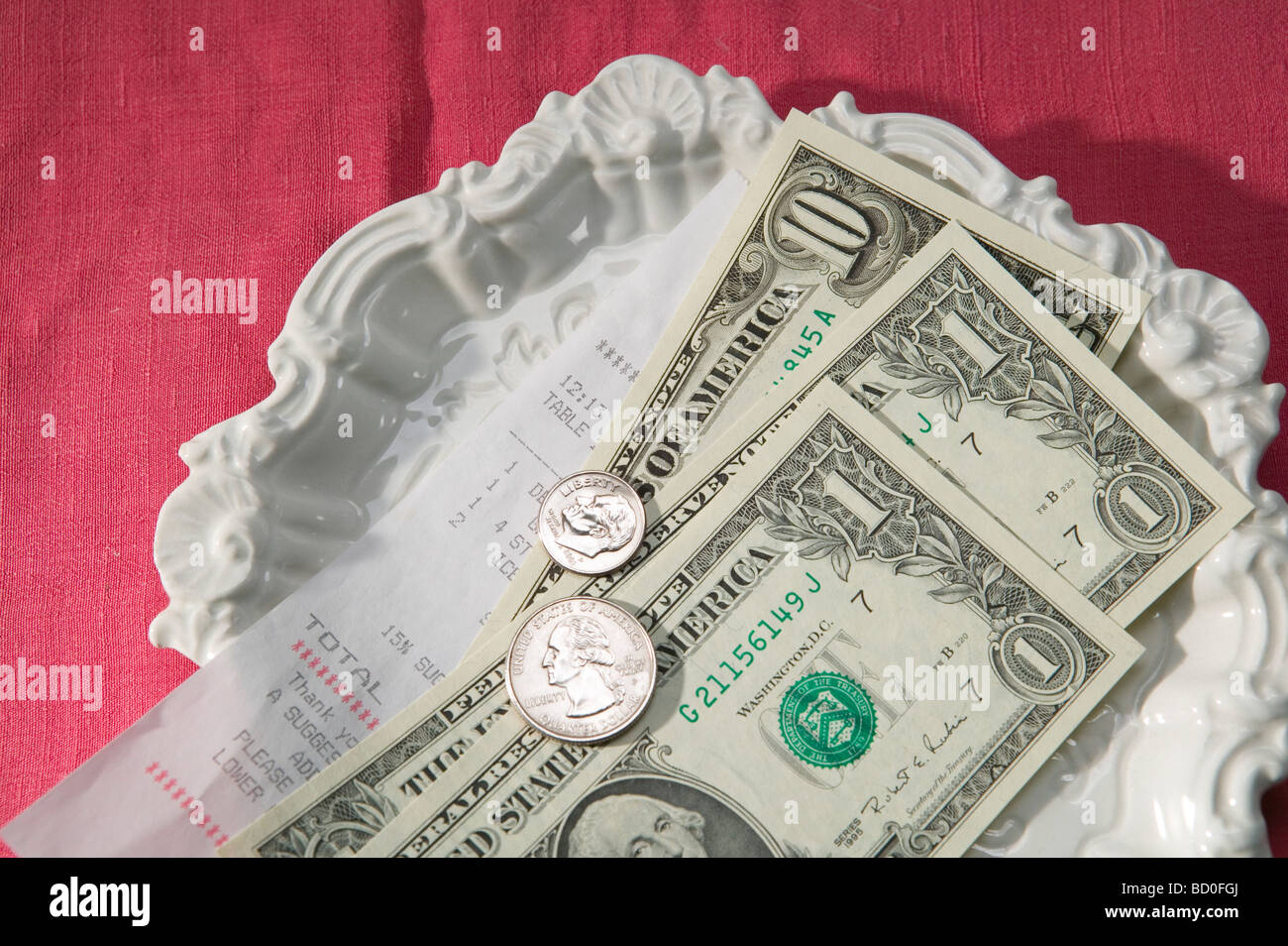 Restaurant Bill Receipt High Resolution Stock Photography and Images ...