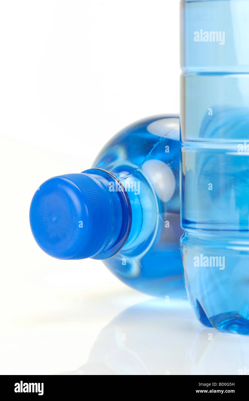 Bottle water isolated against a white background Stock Photo - Alamy