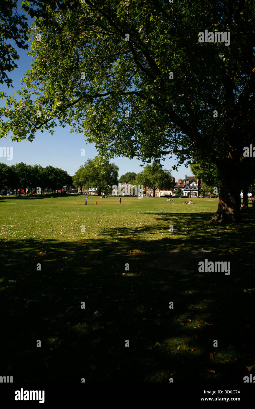Kew Green, Kew, London, UK Stock Photo - Alamy