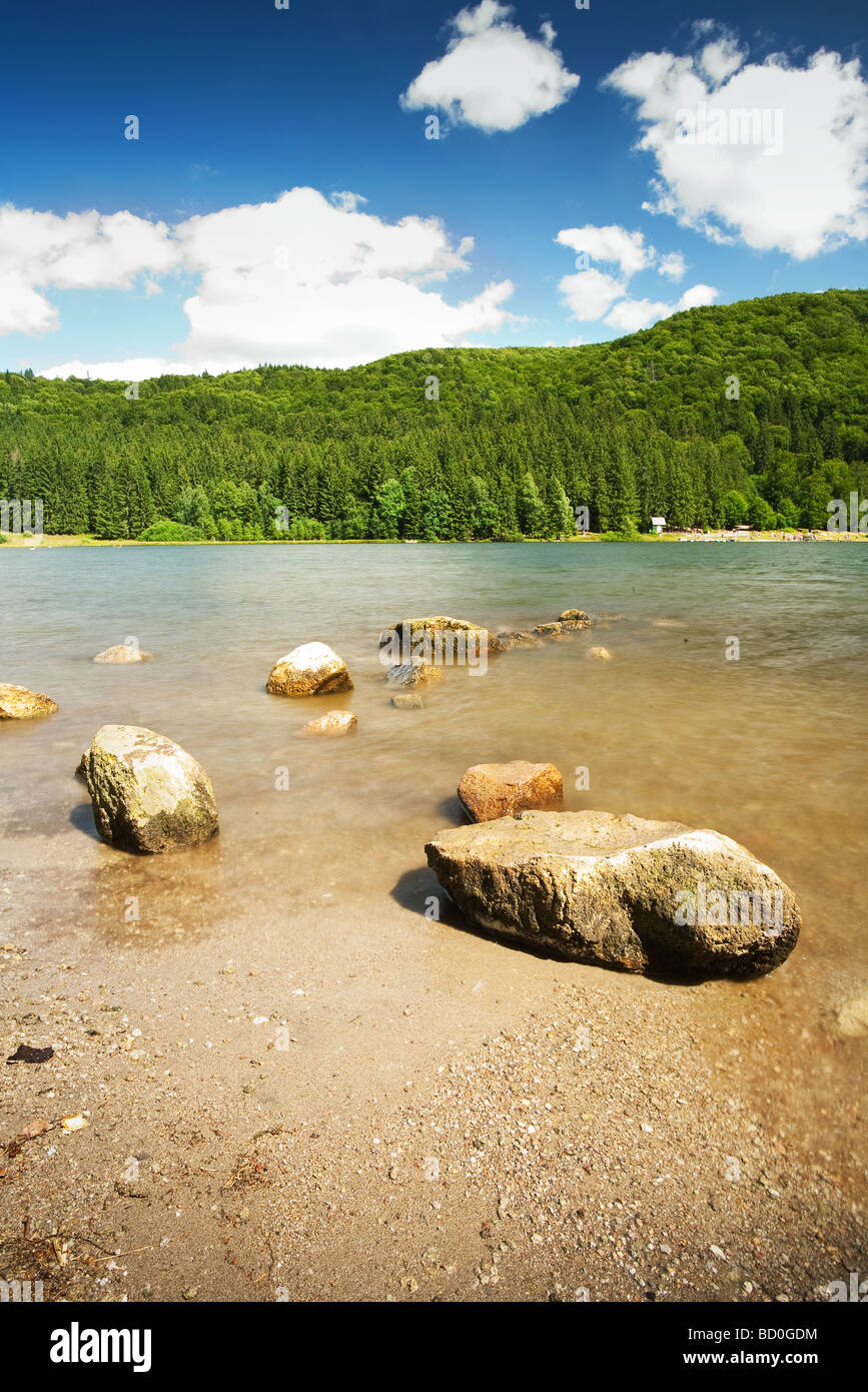 Saint Ana volcanic lake in Romania the only lake in Europe formed in ...