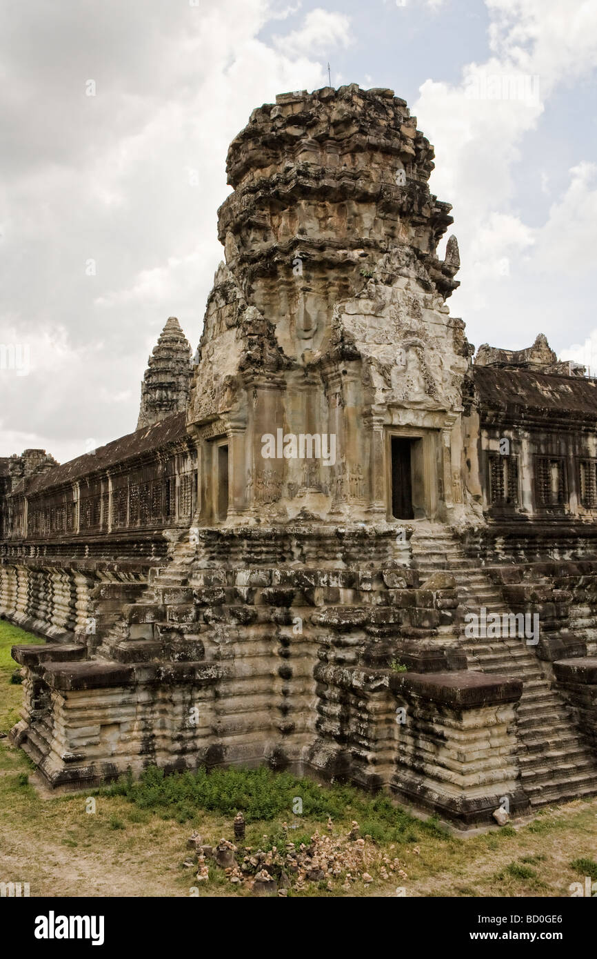 Inside the temple complex at Angkor Wat in Cambodia Stock Photo - Alamy