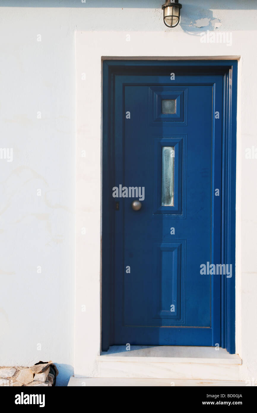 Greek door hi-res stock photography and images - Alamy