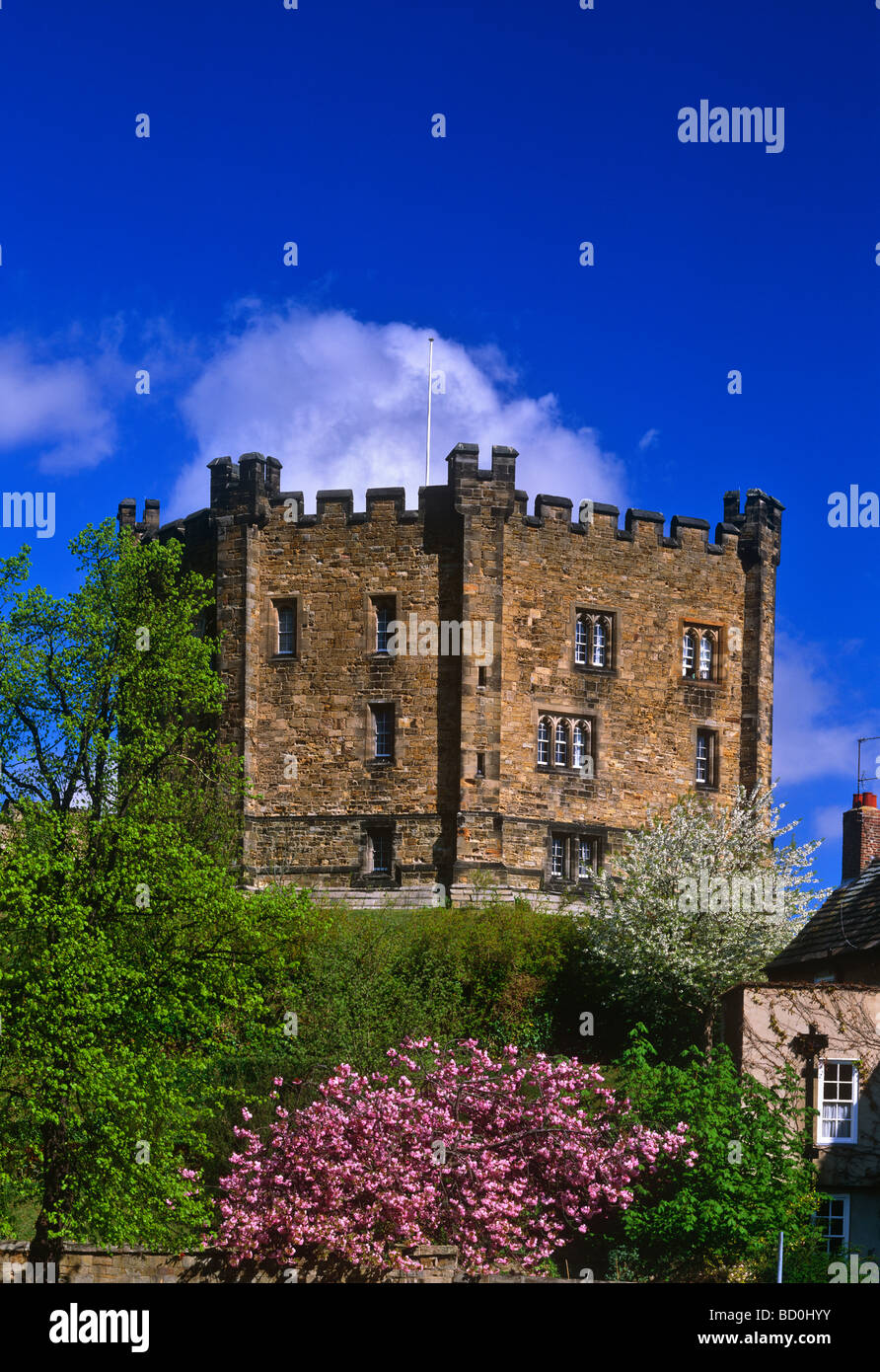 The Keep, Durham Castle, Durham City, County Durham, England Stock ...