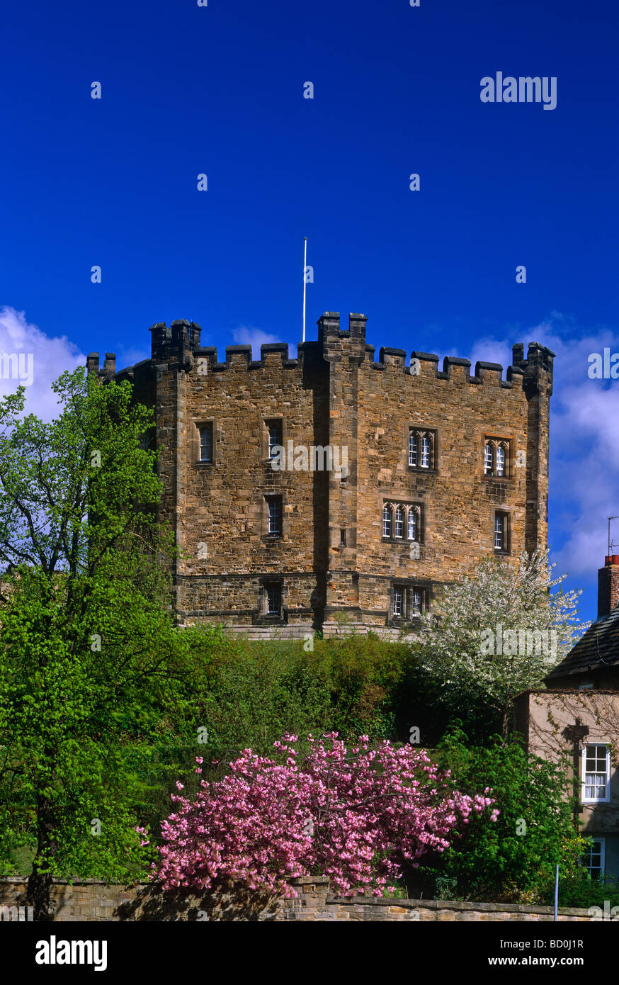 The Keep, Durham Castle, Durham City, County Durham, England Stock ...