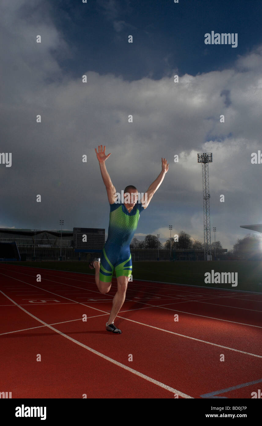 Athlete Winning High Resolution Stock Photography and Images - Alamy