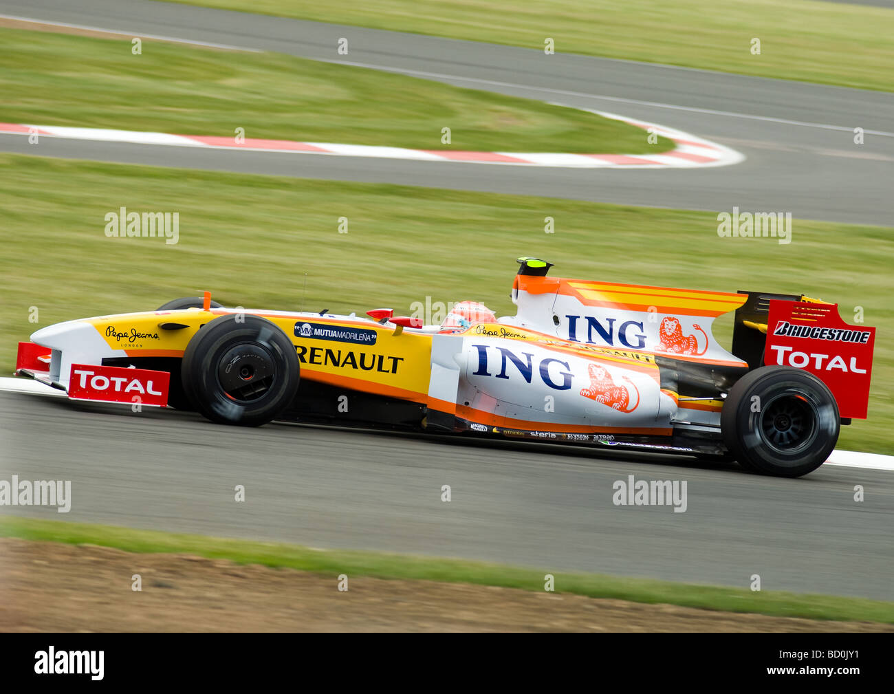 Nelson Piquet Jr, Formula One, Silverstone 2009 Stock Photo - Alamy