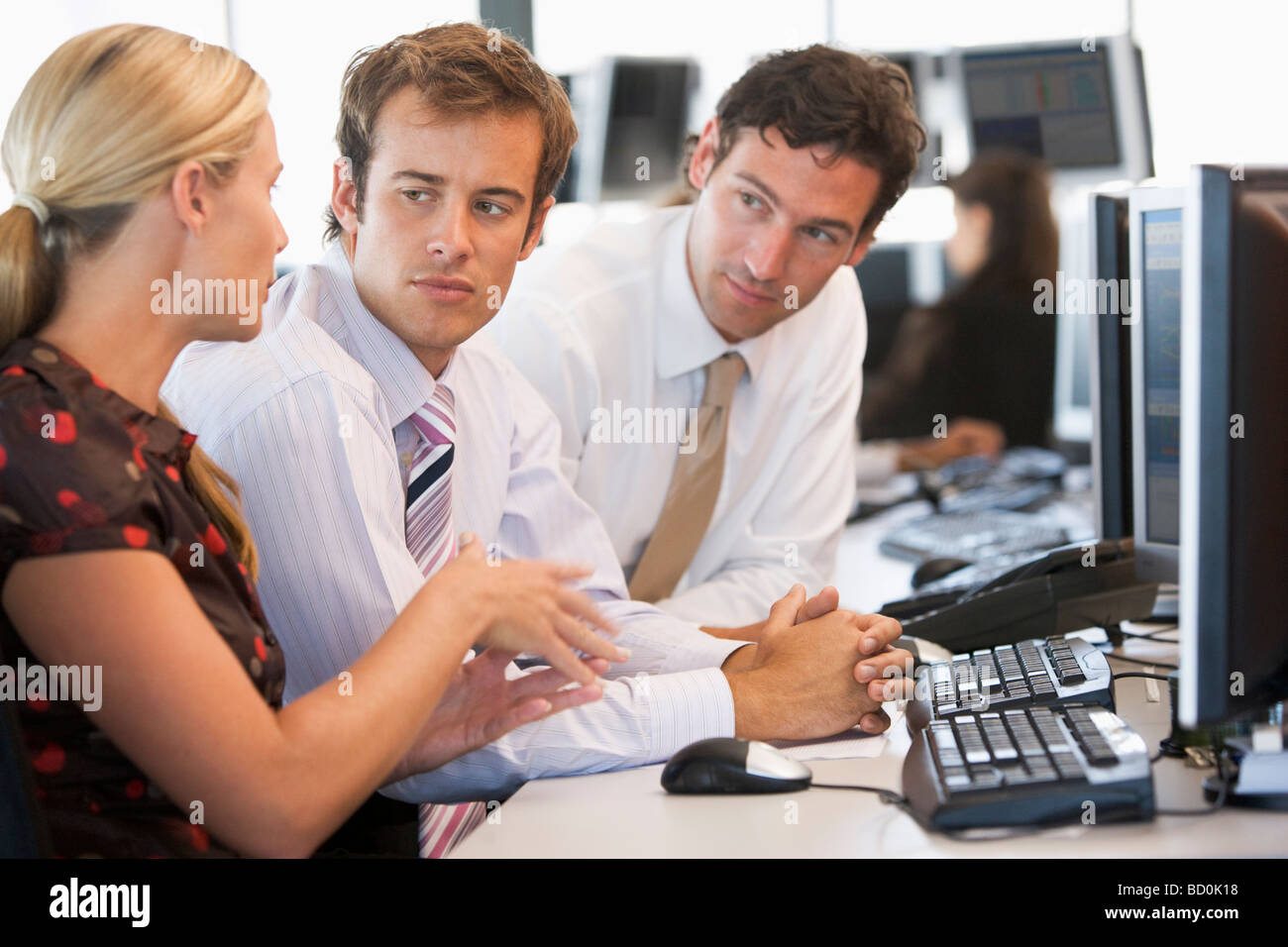 Business people looking team work hi-res stock photography and images ...