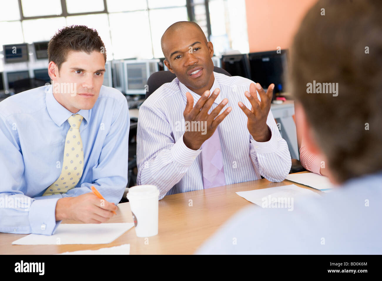 Interview panel serious hi-res stock photography and images - Alamy