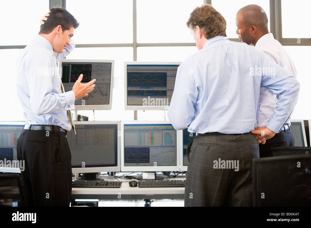 Monitors multi ethnic hi-res stock photography and images - Alamy