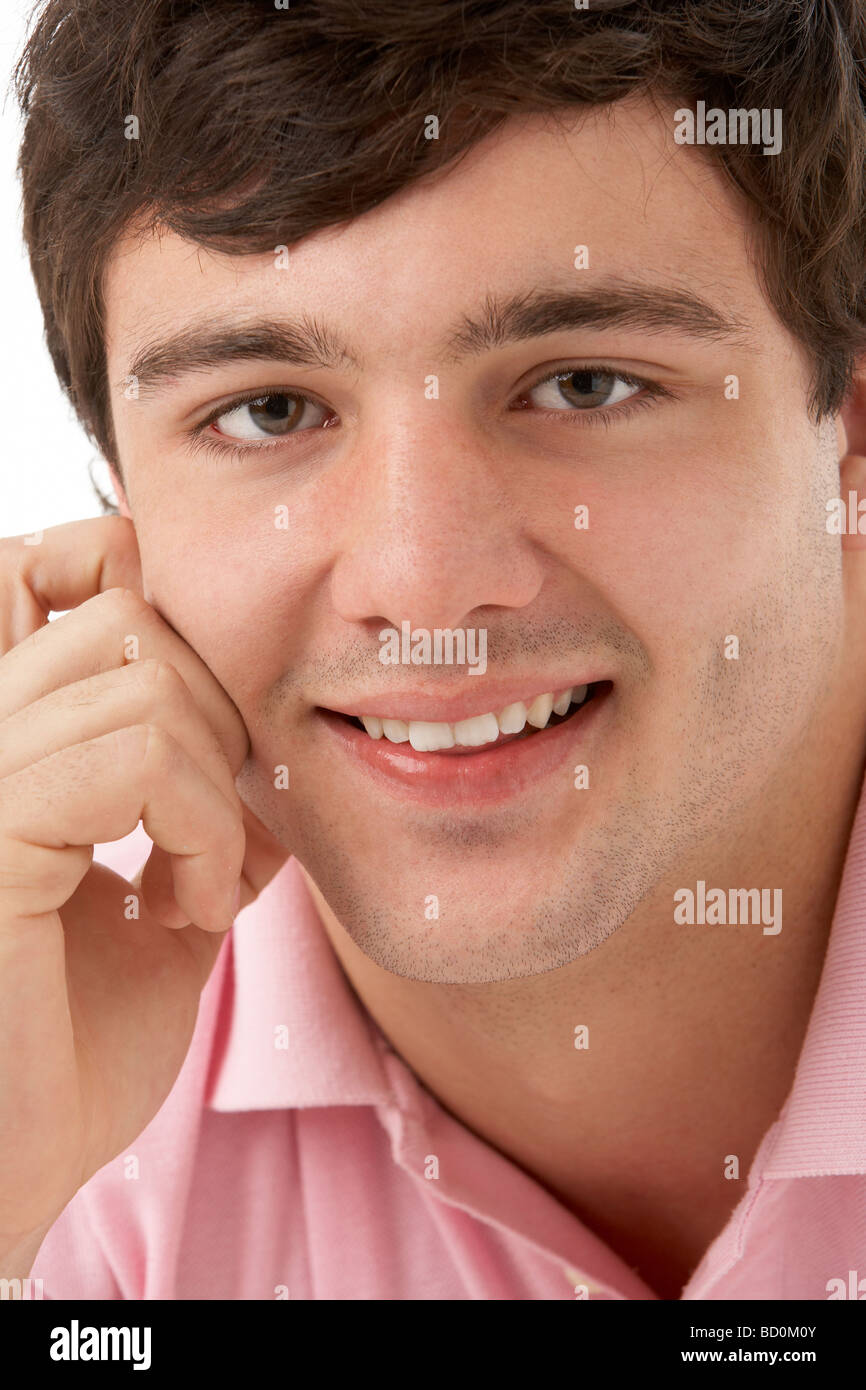 Portrait 17 year old boy hi-res stock photography and images - Alamy