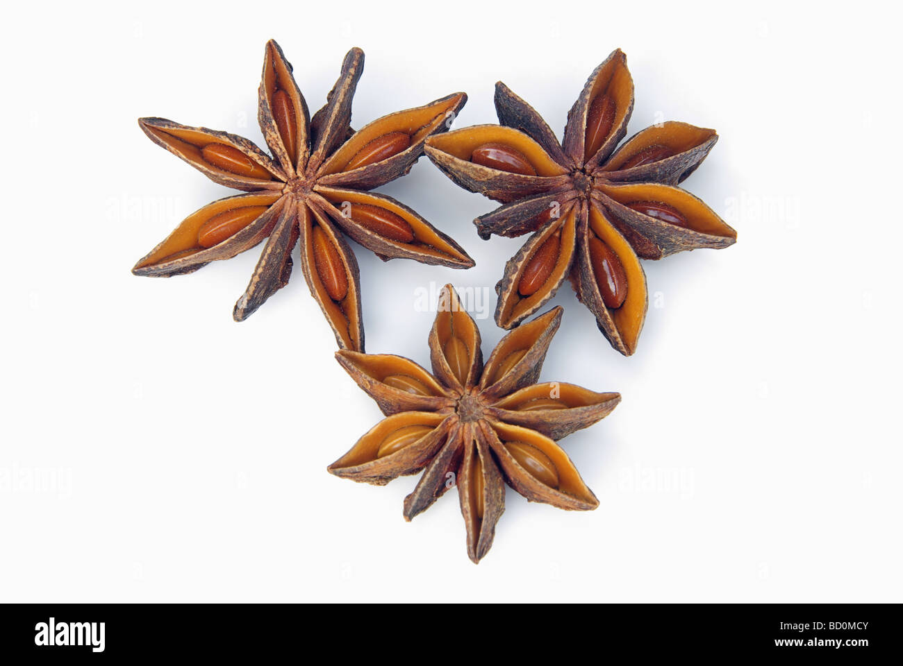 Anisstern star from anis 02 Stock Photo - Alamy