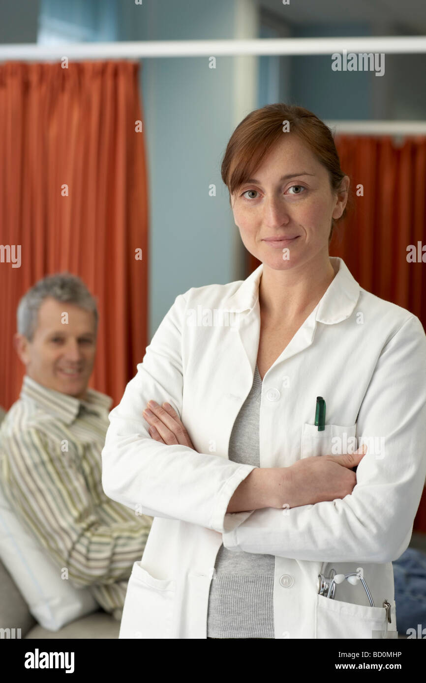 Portrait of doctor Stock Photo - Alamy
