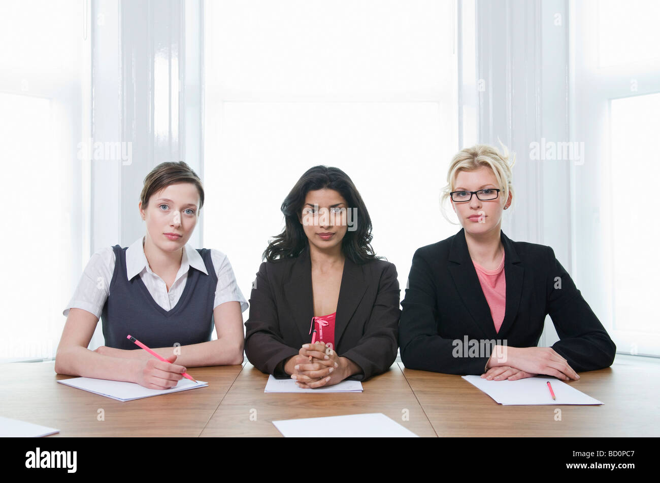 A portrait of three businesswomen Stock Photo - Alamy