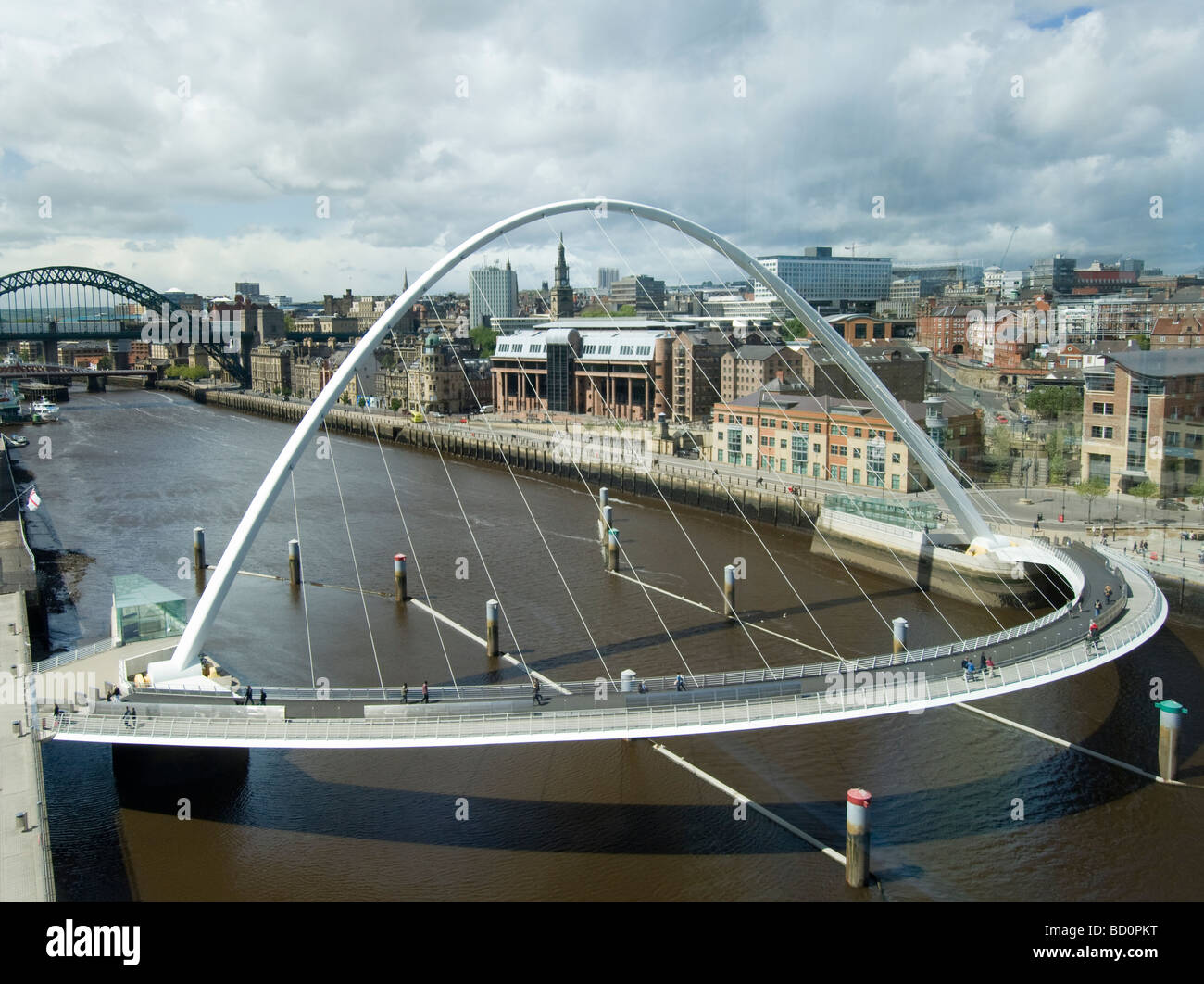 The millennium bridge yorkshire hi-res stock photography and images - Alamy
