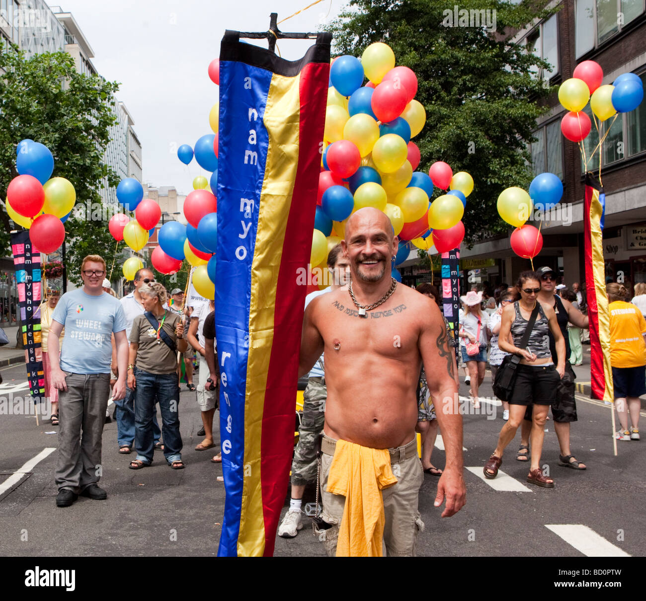 Participants At The Gay pride March In London UK Stock Photo - Alamy
