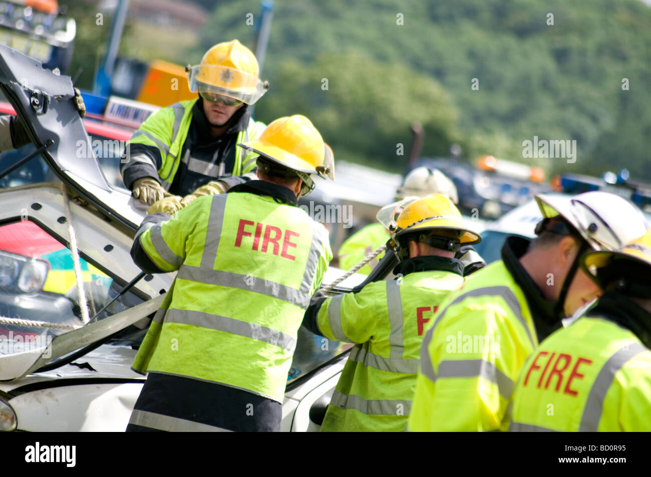 Fire roof cut hi-res stock photography and images - Alamy