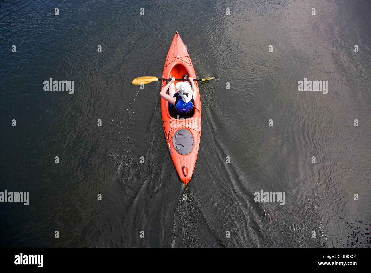 Kayakers in nature hi-res stock photography and images - Alamy