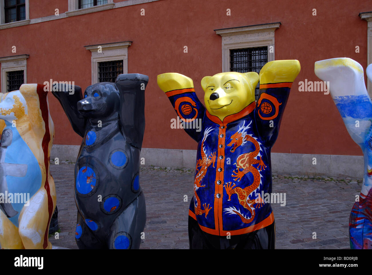 United Buddy Bears, toured worldwide by UNICEF, displayed in Castle ...