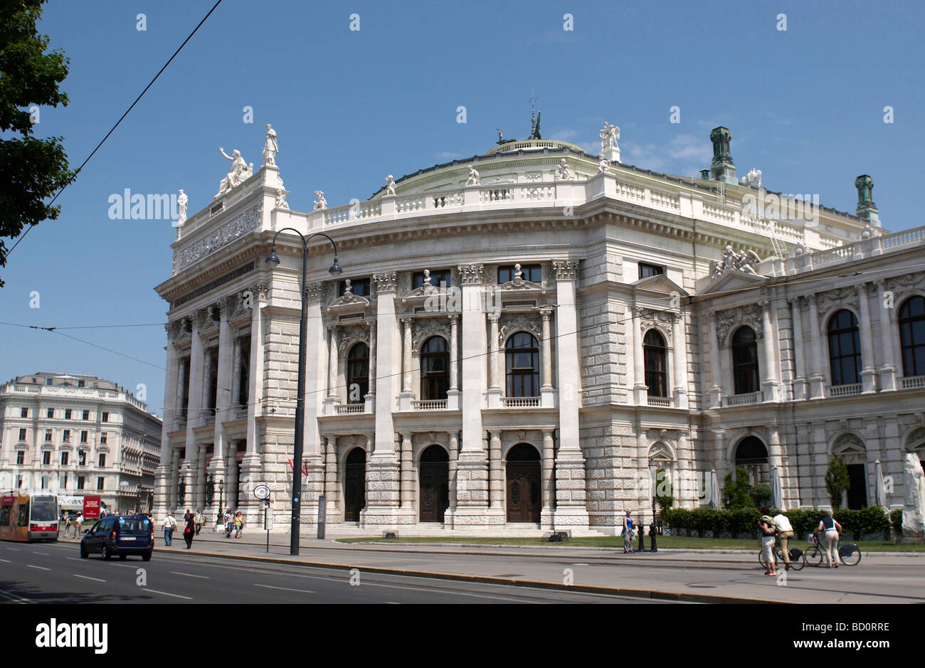 Burgtheater Austrian National Theatre in Vienna Stock Photo - Alamy