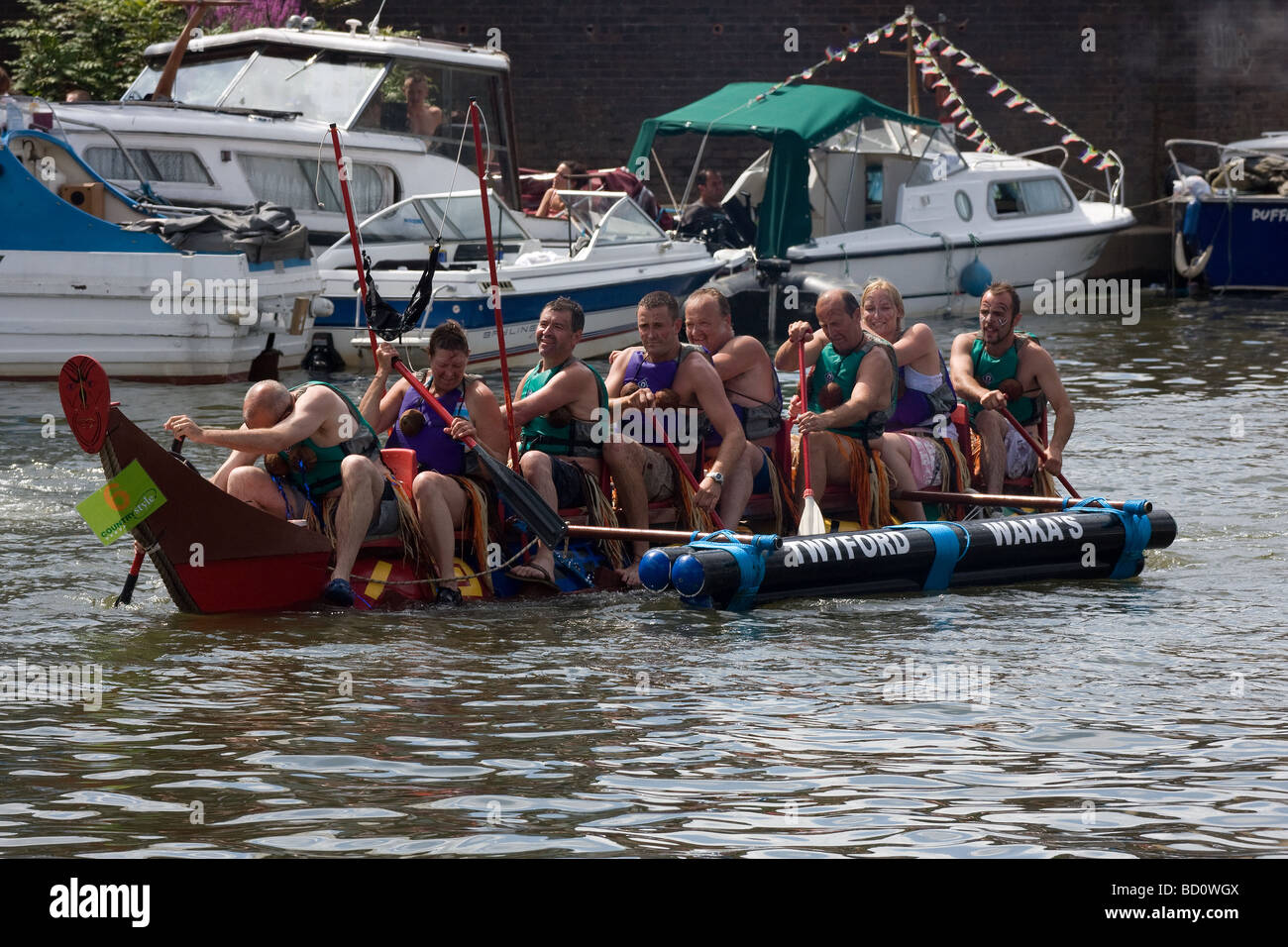 maidstone river festival medway kent england uk europe Stock Photo - Alamy