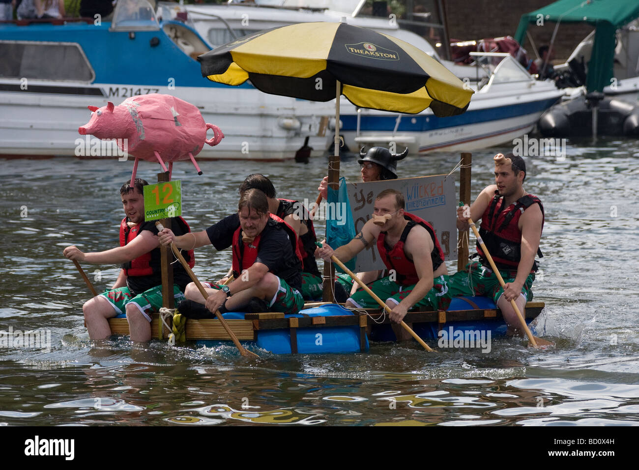 maidstone river festival medway kent england uk europe Stock Photo - Alamy
