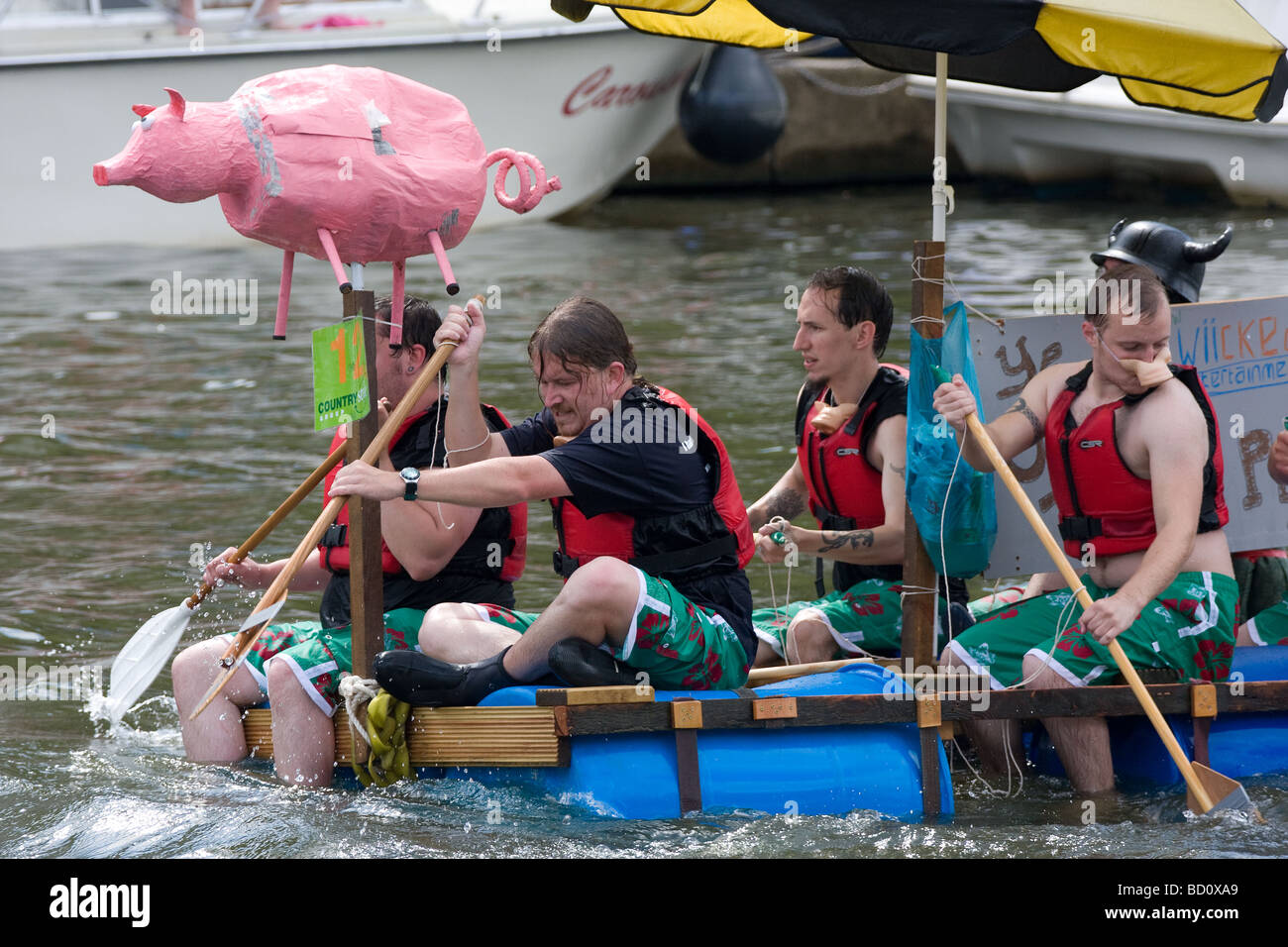 maidstone river festival medway kent england uk europe Stock Photo - Alamy