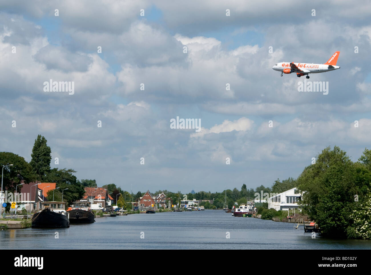 Easyjet Ringvaart Schiphol airport Netherlands Amsterdam Stock Photo ...