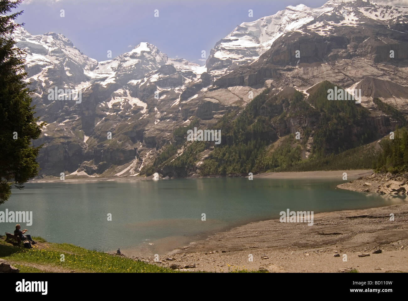 Oeschinensee oeschinensee hi-res stock photography and images - Alamy